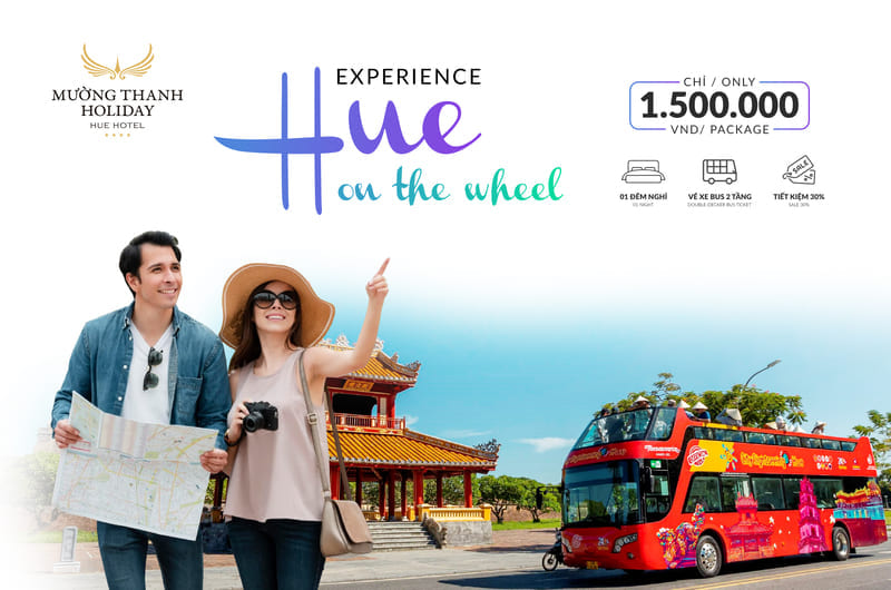 [ONE DAY IN HUE] A 2-day & 1-night stay + 02 tickets Double Decker Bus ...